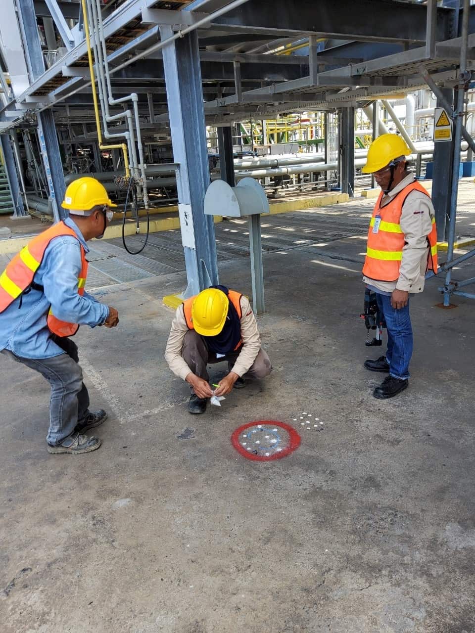 ทดสอบโครงสร้างท่าเทียบเรือ WF2 IRPC PORT - COSMO CTC